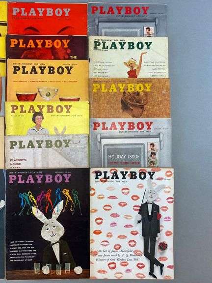 Group of 31 1960s Playboy Magazines - Matthew Bullock Auctioneers