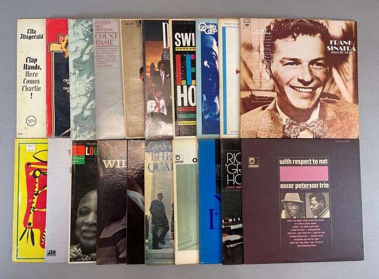 Group of 20 Vintage Jazz Vinyl Records - Matthew Bullock Auctioneers