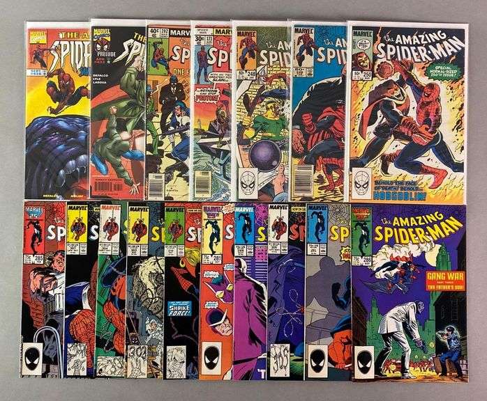 Group of 17 Marcel The Amazing Spider-Man Comic Books - Matthew Bullock ...