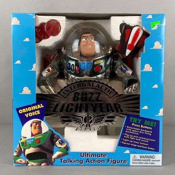 Thinkway Toy Story Intergalactic Buzz Lightyear Action Figure - Matthew ...