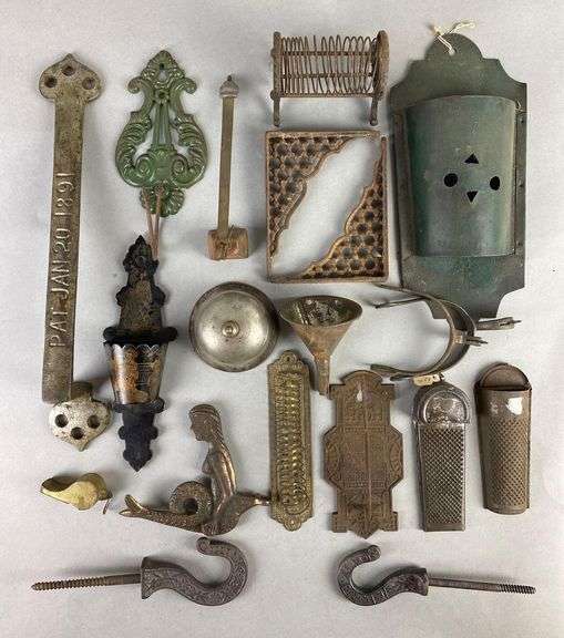 Group of 15+ Metal Items - Matthew Bullock Auctioneers