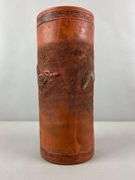 Redware Chinese Dragon Pottery Vase - Matthew Bullock Auctioneers