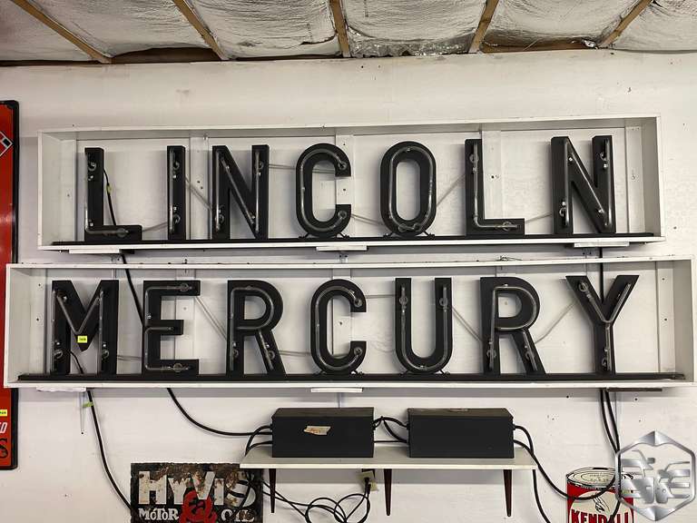LINCOLN MERCURY SINGLE-SIDED CAST ALUMINUM LETTERS - Trucks & Auto Auctions