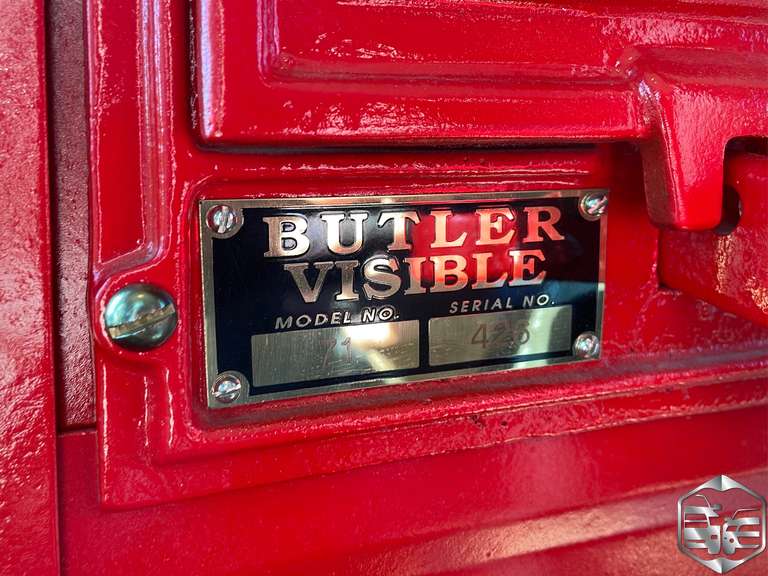 BUTLER MODEL #71 TEN GALLON VISIBLE GAS PUMP - Trucks & Auto Auctions