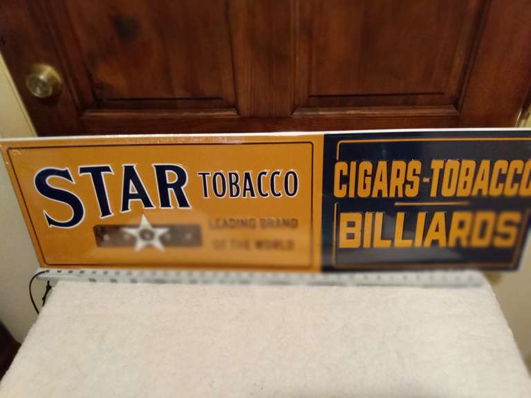 Star Tobacco sign - McNatt Real Estate
