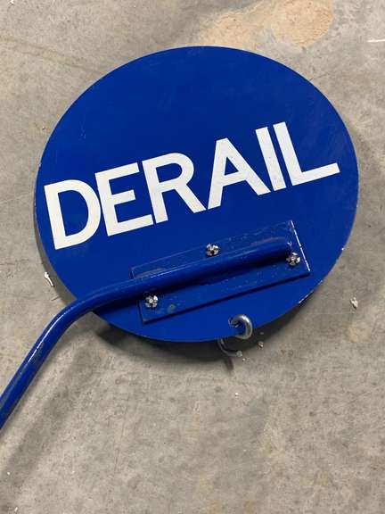 Derailed Railroad sign - McNatt Real Estate