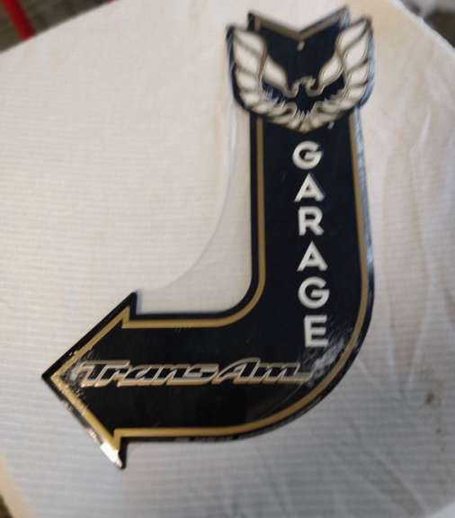 Nice metal Trans AM sign - McNatt Real Estate