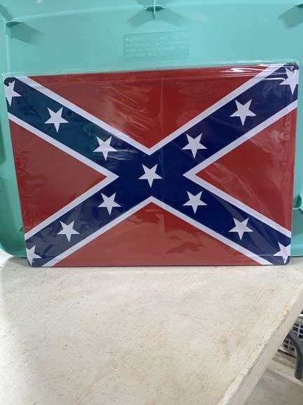 Confederate metal sign - McNatt Real Estate