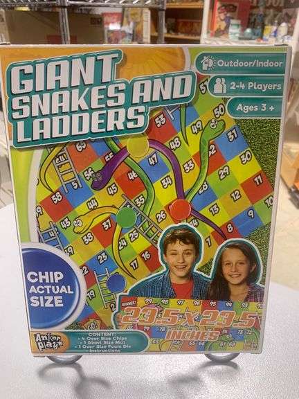 Indoor/outdoor Giant Snakes and Ladders game - McNatt Real Estate