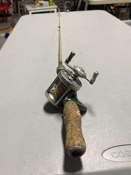 Old Pflueger reel and rod combo - McNatt Real Estate