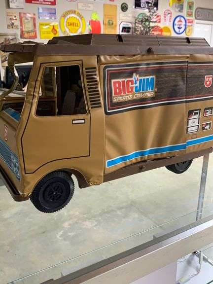 RARE!! Mattel Big Jim van and Big Jim doll - McNatt Real Estate