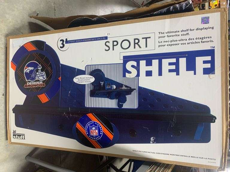 3’ Shelf -NFL Licensed sport shelf - McNatt Real Estate