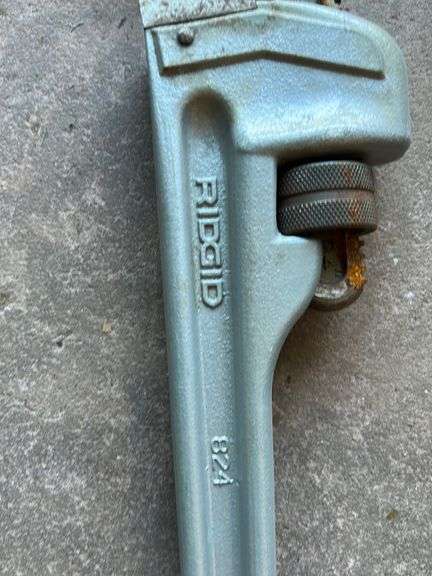 Heavy Duty Ridgid Aluminum 24” pipe wrench -New - McNatt Real Estate
