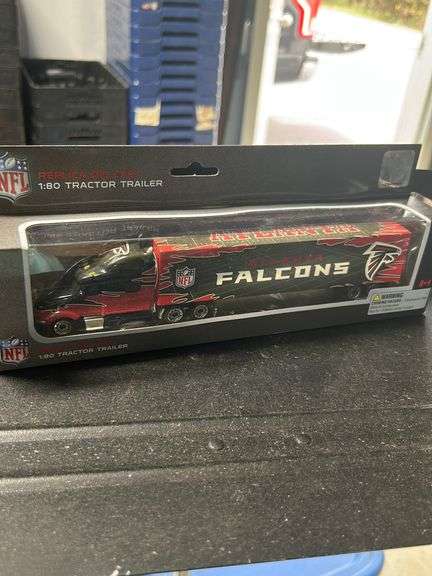 1:80 scale Atlanta Falcons Diecast Licensed semi - McNatt Real Estate