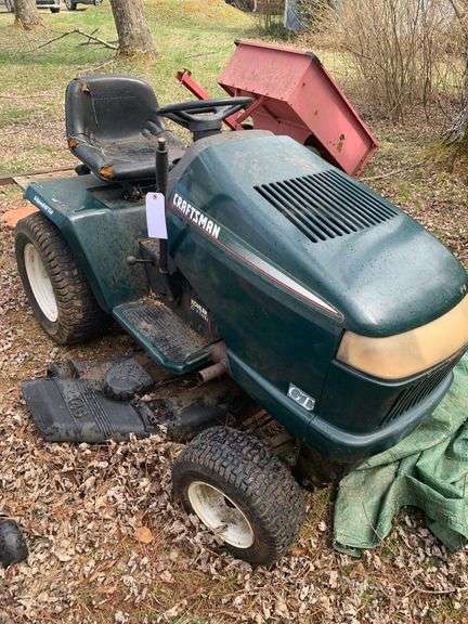 Sears riding mower - McNatt Real Estate