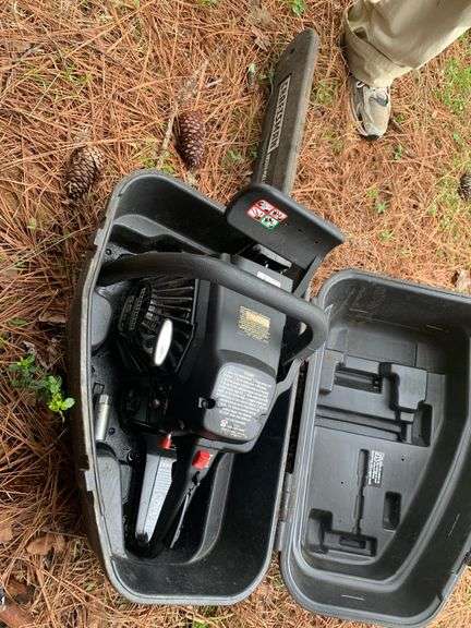Like new Craftsman 55cc Chainsaw - McNatt Real Estate