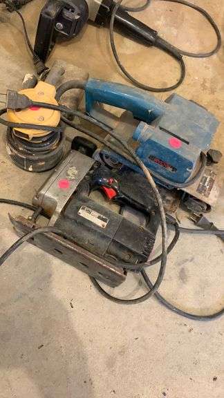 Ryobi Belt sander-DeWalt sander-craftsman Jig saw - McNatt Real Estate