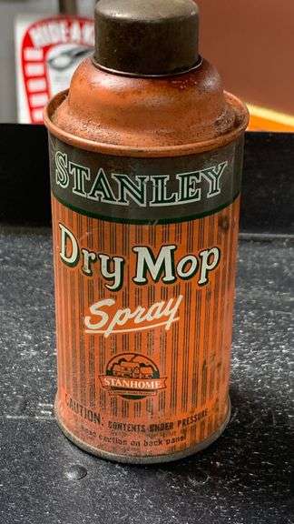 Super neat Stanley Dry Mop can - McNatt Real Estate