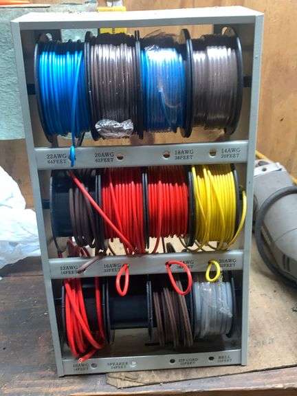 Exceptional wire spool display and wire - McNatt Real Estate