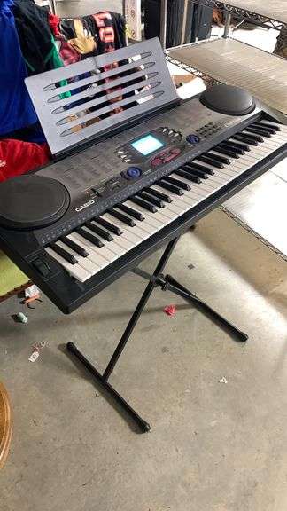 Working Casio Touch Response Ck 558 Keyboard With Stand Mcnatt Real