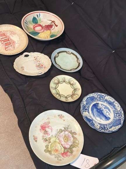 Assortment of antique collectors plates - McNatt Real Estate