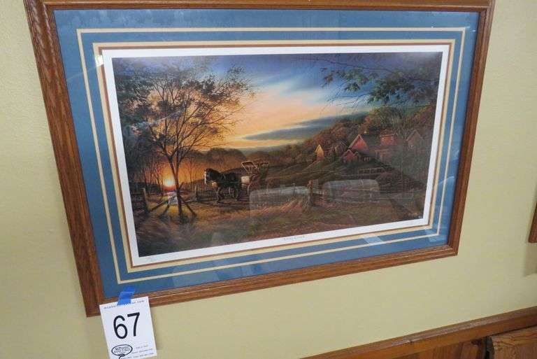 Terry Redlin "Morning Rounds” “Country Doctor Classic Series ...