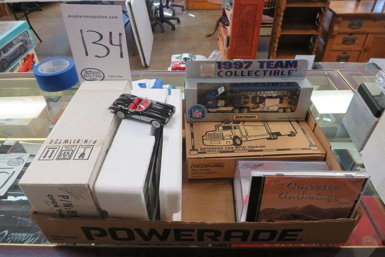 BOX OF CORVETTES - McPherson Auction & Realty