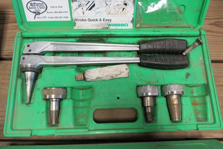 WIRSBO EXPANSION TOOL - McPherson Auction & Realty