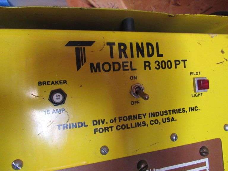 TRINDL MODEL:R300PT PIPE HEATER W/NO LEADS - McPherson Auction & Realty