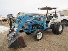FORD 2120 TURF DIESEL TRACTOR W/7109 LOADER 6' BUCKET HAS 3 POINT - 4 ...