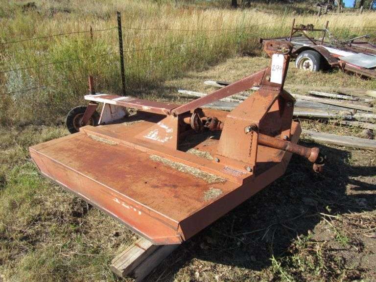 BMB 6' 3 Pt. Rotary Mower - McPherson Auction & Realty