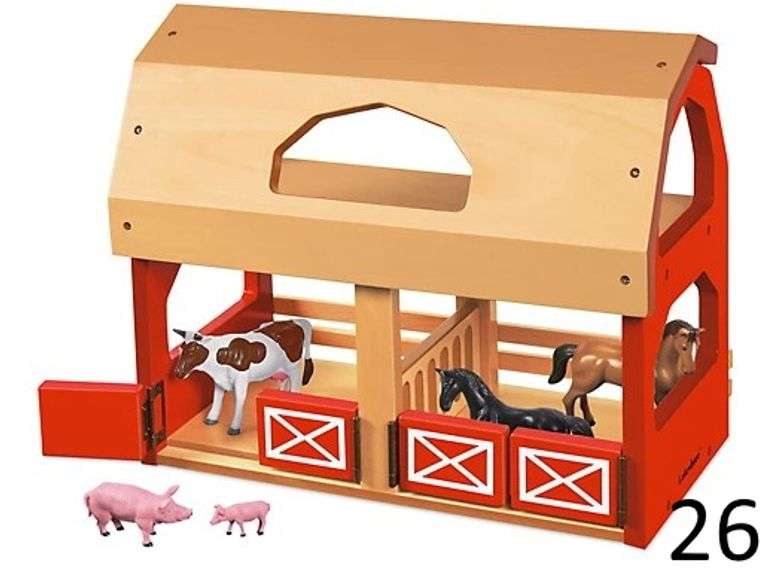 Lakeshore Barn and Classic Farm Animal Collection. Estimated value $219 ...