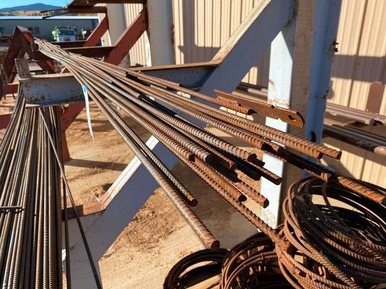 SMALL GROUP OF REBAR - McPherson Auction & Realty