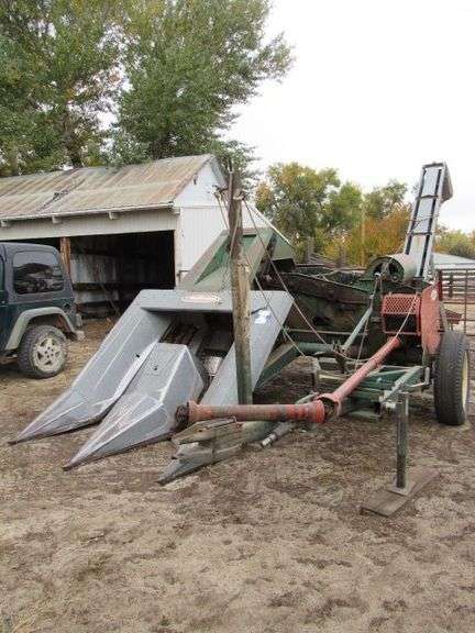 NEW IDEA # 325 2 ROW CORN PICKER WITH ELEVATOR - HUSKER IS NOT INCLUDED ...