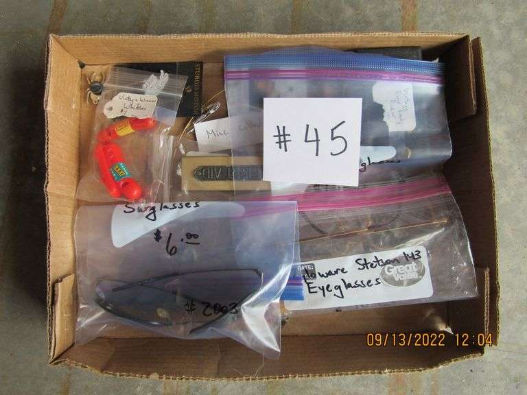 BOX OF COLLECTIBLES - McPherson Auction & Realty