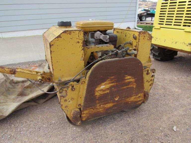 1984 BOMAG BW60H6 WALK BEHIND ROLLER PACKER 2 FEET WIDE WITH ROBIN 8.5 ...