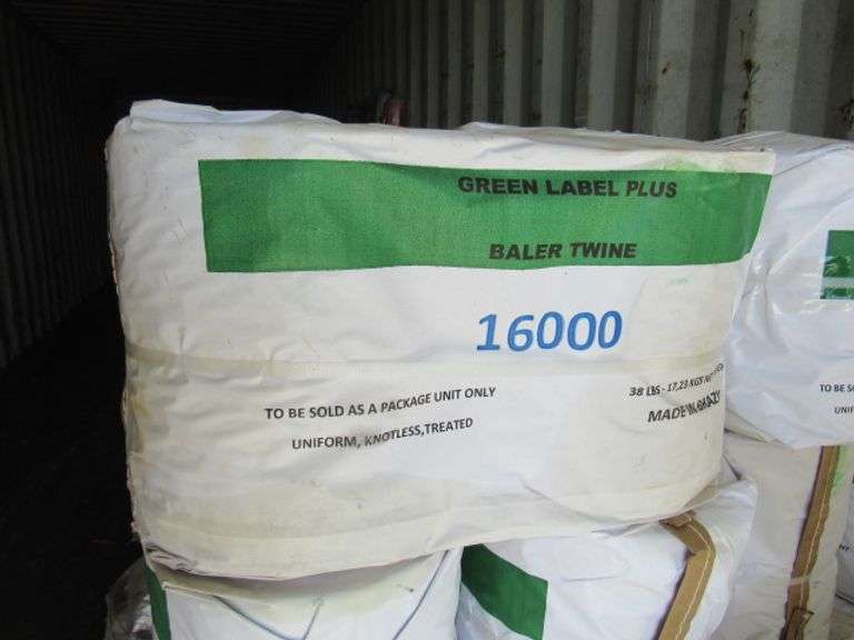 NEW ROLLS OF SISAL BALER TWINE - GREEN LABEL PLUS - 16,000 - SELLING SO ...
