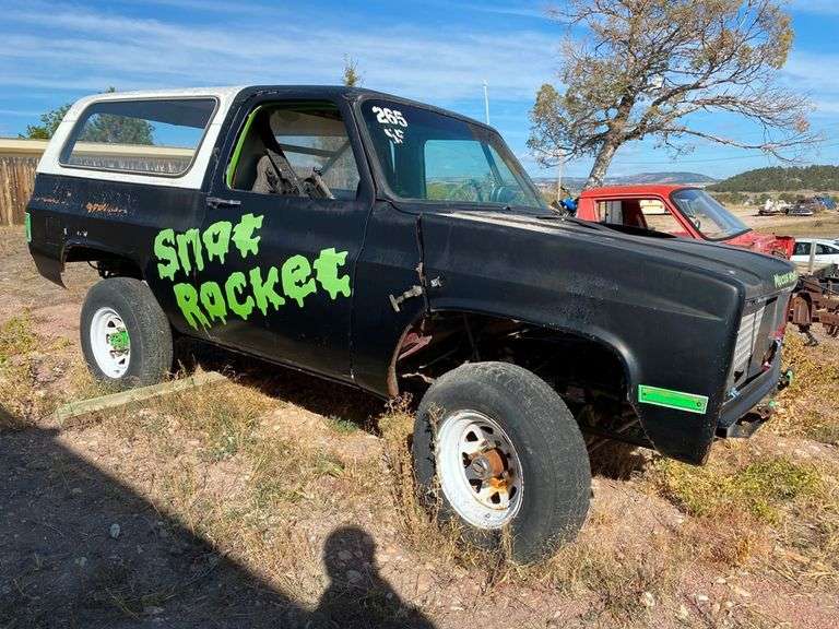 1985 "SNOT ROCKET" MUD BOG RACE TRUCK - 1985 BLAZER - SELLS WITH ALL ...