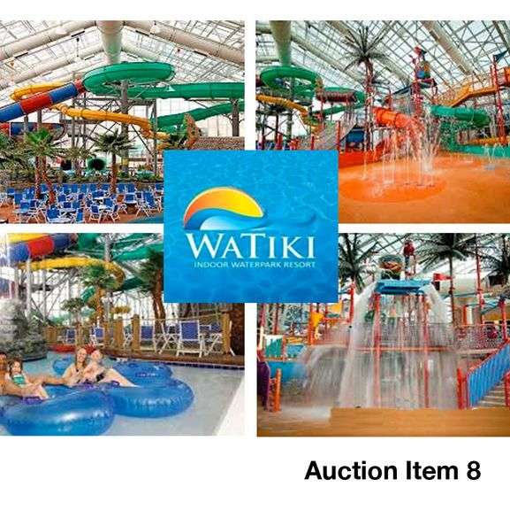 One night stay at Watiki Indoor Waterpark Resort five waterpark passes ...