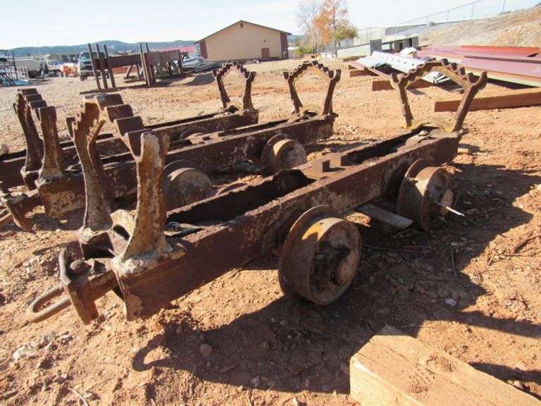 HOMESTAKE RAIL CAR DUMP BOX FRAME - McPherson Auction & Realty