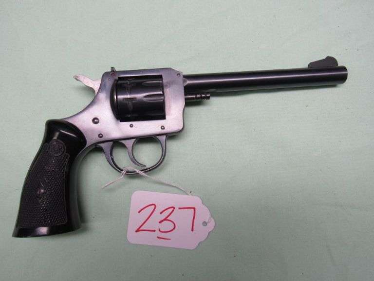 H&R NINE SHOT 22LR. MODEL 929, 6" BARREL, 9 SHOT REVOLVER- VERY CLEAN ...