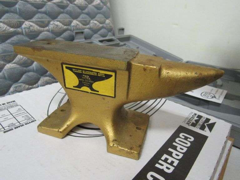 7" BENCH TOP ANVIL - LIKE NEW, NEW QUARTER INCH COPPER TUBING 3 BOXES ...