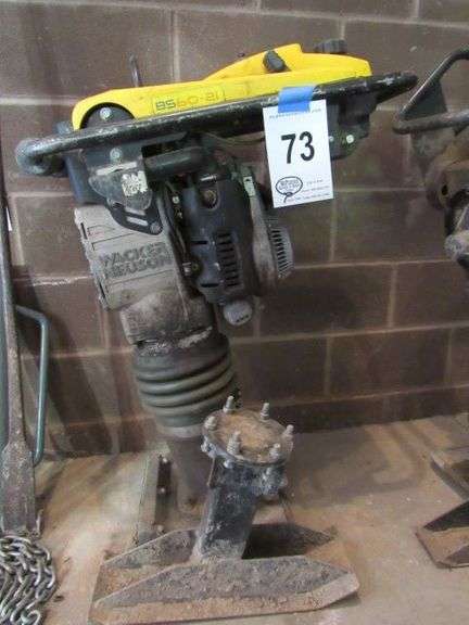 WACKER NEUSON JUMPING JACK COMPACTOR W/ TRENCH FOOT - MODEL BS60-2i ...
