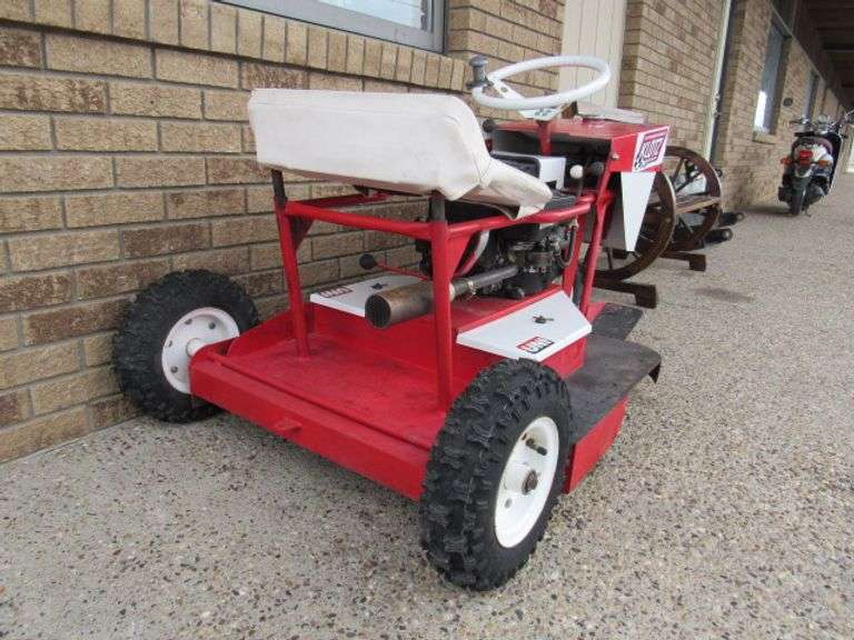 SWISHER "BIG MOW" 3 WHEEL VINTAGE LAWN MOWER - HAS BEEN RESTORED AND IS GREAT RUNNING LAWN MOWER ...