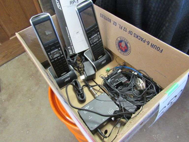 Set Of Rp 1 Remote Controls With Processor And Assorted Wires