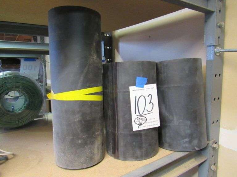 2 New FULL ROLLS OF 13 1/2" ROLL and 1 PARTIAL OF 20 " CABLE TRAY LINER ...