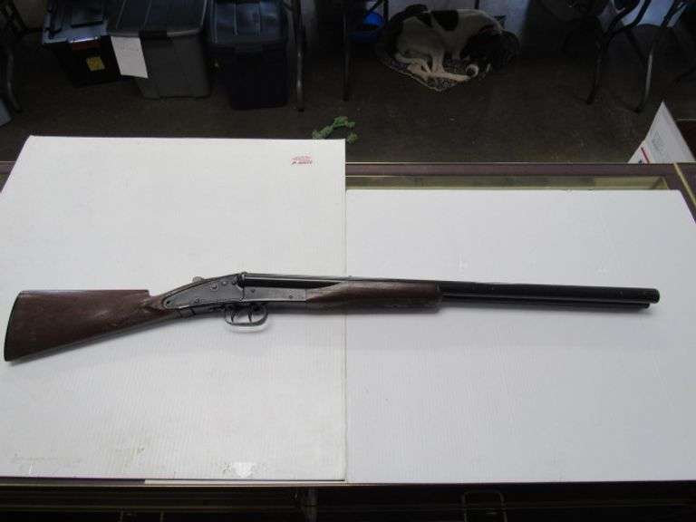 DOUBLE BARREL BB GUN, DAISY MODEL 21 - McPherson Auction & Realty