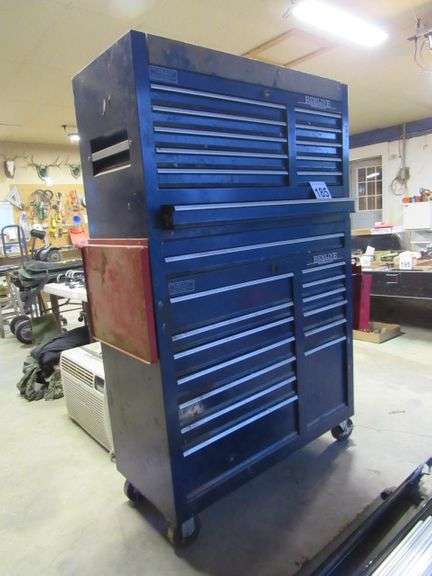REMLINE ROLLING METAL TOOL CHEST 11 DRAWER FLIP UP TOP AND 14 DRAWER ...
