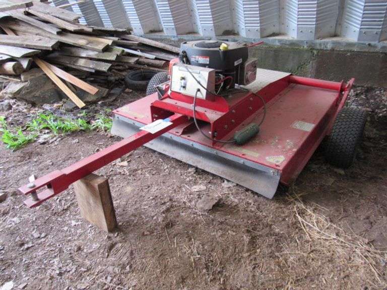 ESTATE ROUGH CUT PULL-BEHIND MOWER 50 INCH WITH 17 1/2 GAS ENGINE ...
