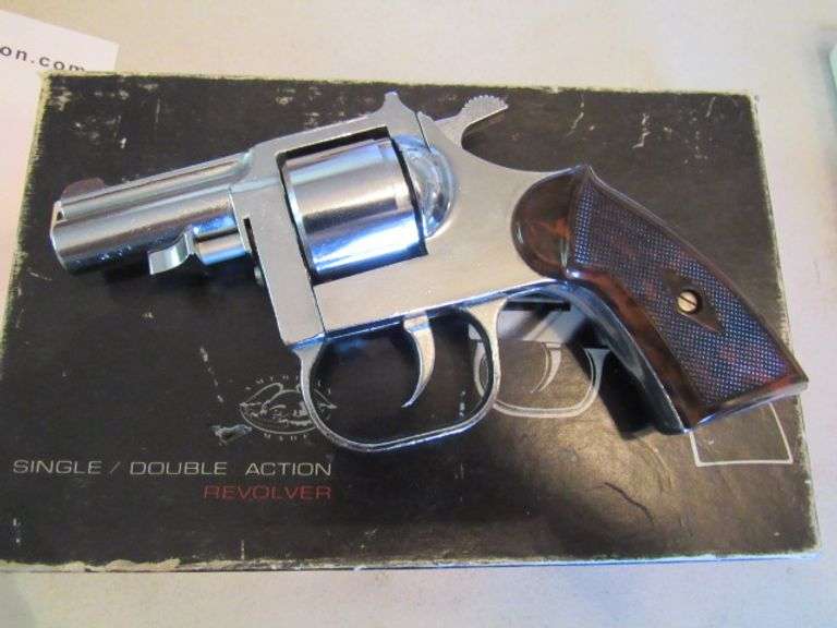 CLERKE FIRST SINGLE-DOUBLE ACTION 5 SHOT REVOLVER STARTERS PISTOL - FOR ...